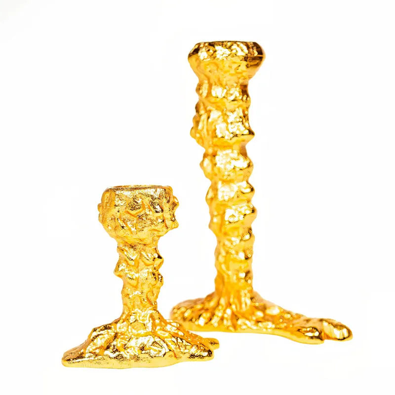 Sand-drip candlesticks – Sojourner